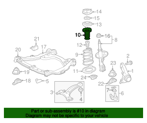 2007-2011 Toyota Camry Upper Insulator 48157-33072 | Ourisman Toyota of ...