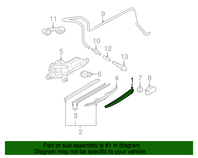 2004-2007 Mazda 6 Rear Arm GM9E-67-421 | AutoNationParts.com