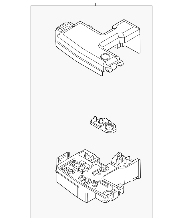 2022-2025 Genesis GV70 Junction Block Sub 91945-AR300 | QuirkParts