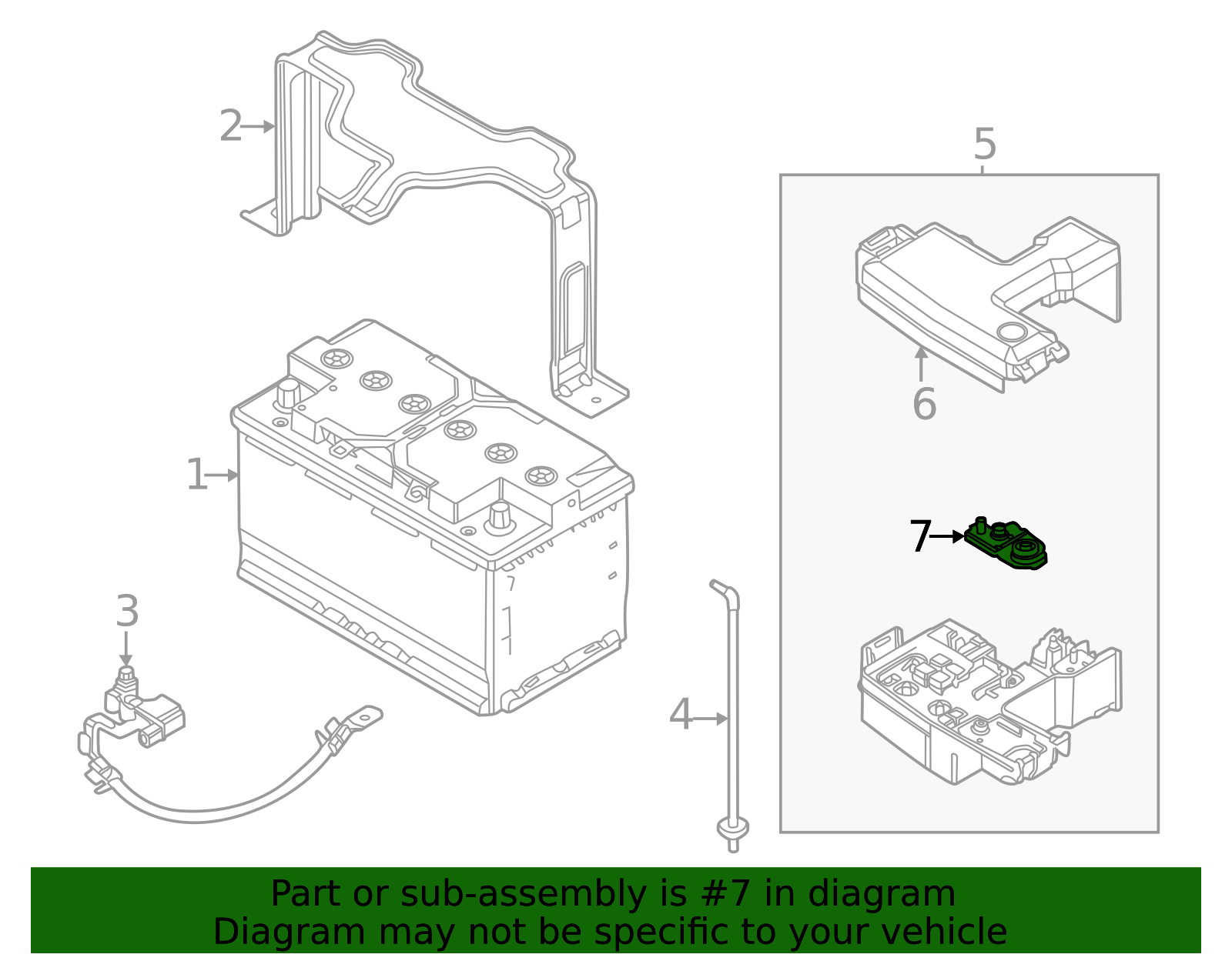 2015-2025 Hyundai Battery Cable Terminal End 91980-3X010 | OEM Parts Online