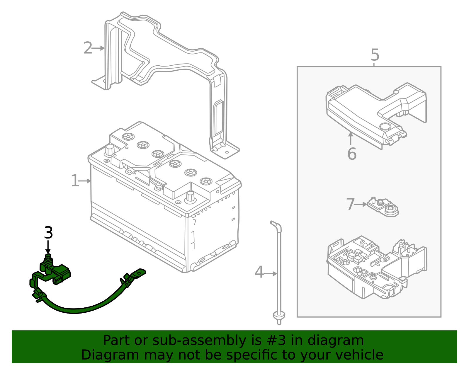 37180-AR000 - High-Quality Battery Current Sensor for 2022-2025 Genesis ...