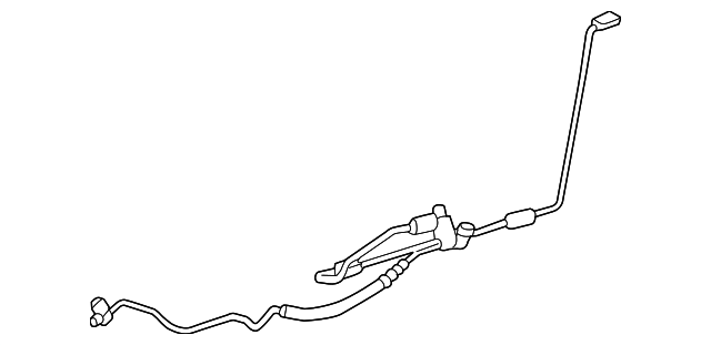 64539364649 - 2013-2021 BMW A/C Refrigerant Liquid Hose (64-53-9-364 ...