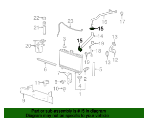 2009-2020 GM Radiator Hose Clamp 11610421 | TascaParts.com