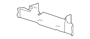 2014-2015 Chevrolet Camaro Radiator Air Inlet Duct 22867634 GM ...