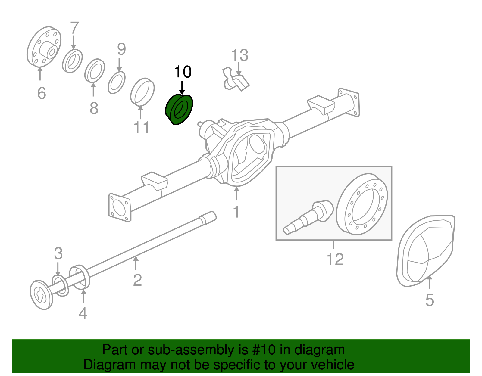 1999-2016 Ford Bearing F81Z-4621-BA | TascaParts.com