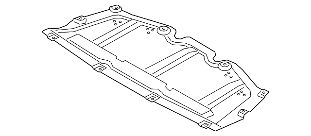 51757340857 - 2019-2022 BMW Under Cover (51-75-7-340-857) | BMW of ...