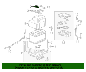 2018-2025 GM Battery Current Sensor 13545953 | GM Parts Center