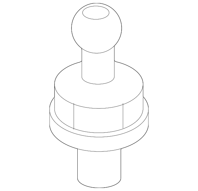 Genuine BMW 13-71-7-577-474 | Engine Cover Ball Stud | FREE Shipping on ...