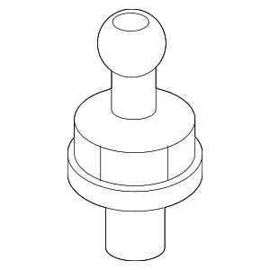 Genuine BMW 13-71-7-577-474 | Engine Cover Ball Stud | FREE Shipping on ...