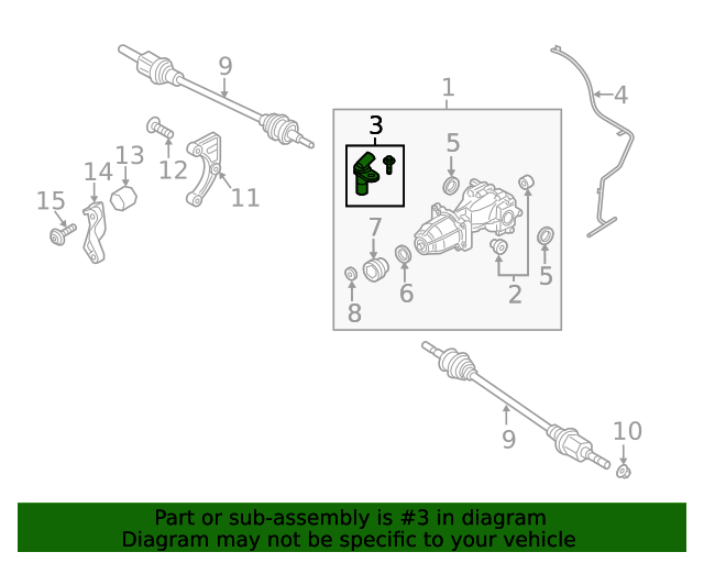 2019-2023 Ford Sensor k2gz9e731b | TascaParts.com