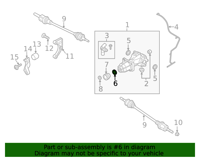 2019-2024 Ford Pinion Seal K2GZ-4676-A | Karl Kustoms OEM Parts