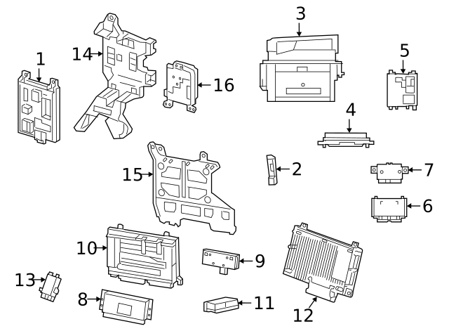 2019-2020 Mercedes-Benz CLS 450 Control Module 213-900-39-22 | MB OEM Parts