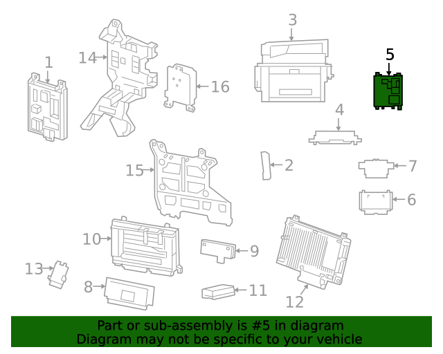 000-900-11-23 - A/C Compressor Control Module 2021-2022 Mercedes-Benz ...