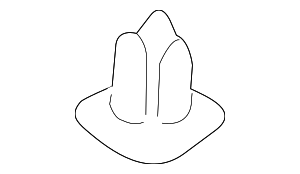 2009-2016 Kia | Rocker Molding Retainer Nut | 87758-4H000 | Kia Auto Parts