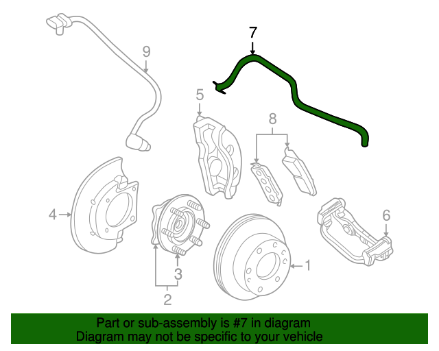 1999-2008 GM Hose(replaces pn 15852641) 19366683 GM | GMPartsDirect.com