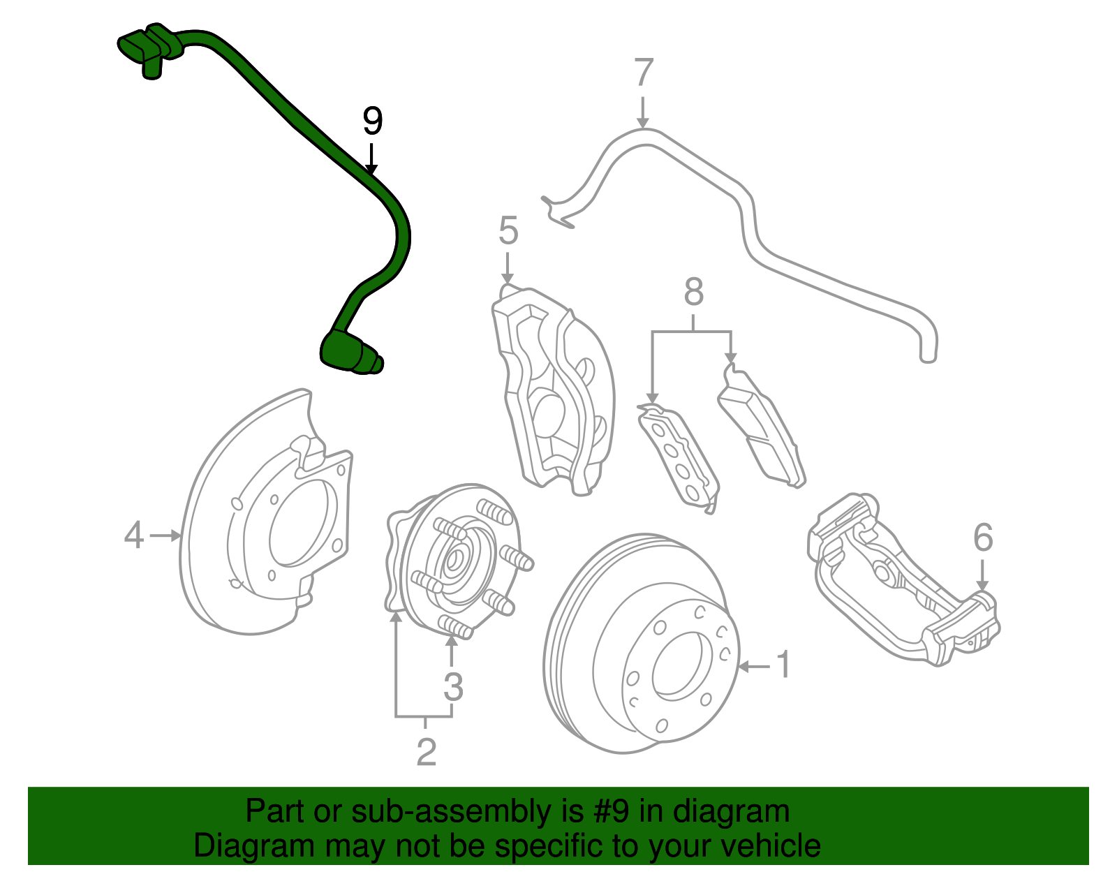 1999-2007 GM Front Wheel Speed Sensor 19300584 | OEM Parts Online