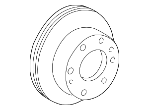 1999-2020 GM Front Disc Brake Rotor 15942195 GM | GMPartsDirect.com