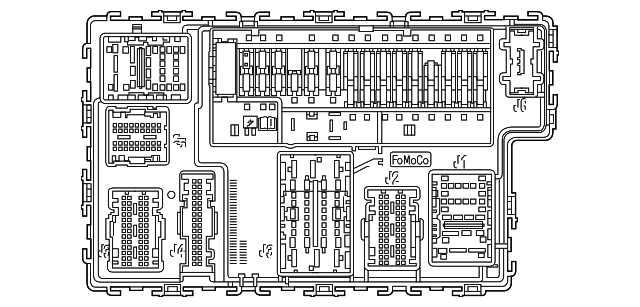 2019-2020 Ford Ranger Junction Block JU5Z-15604-BR | TascaParts.com