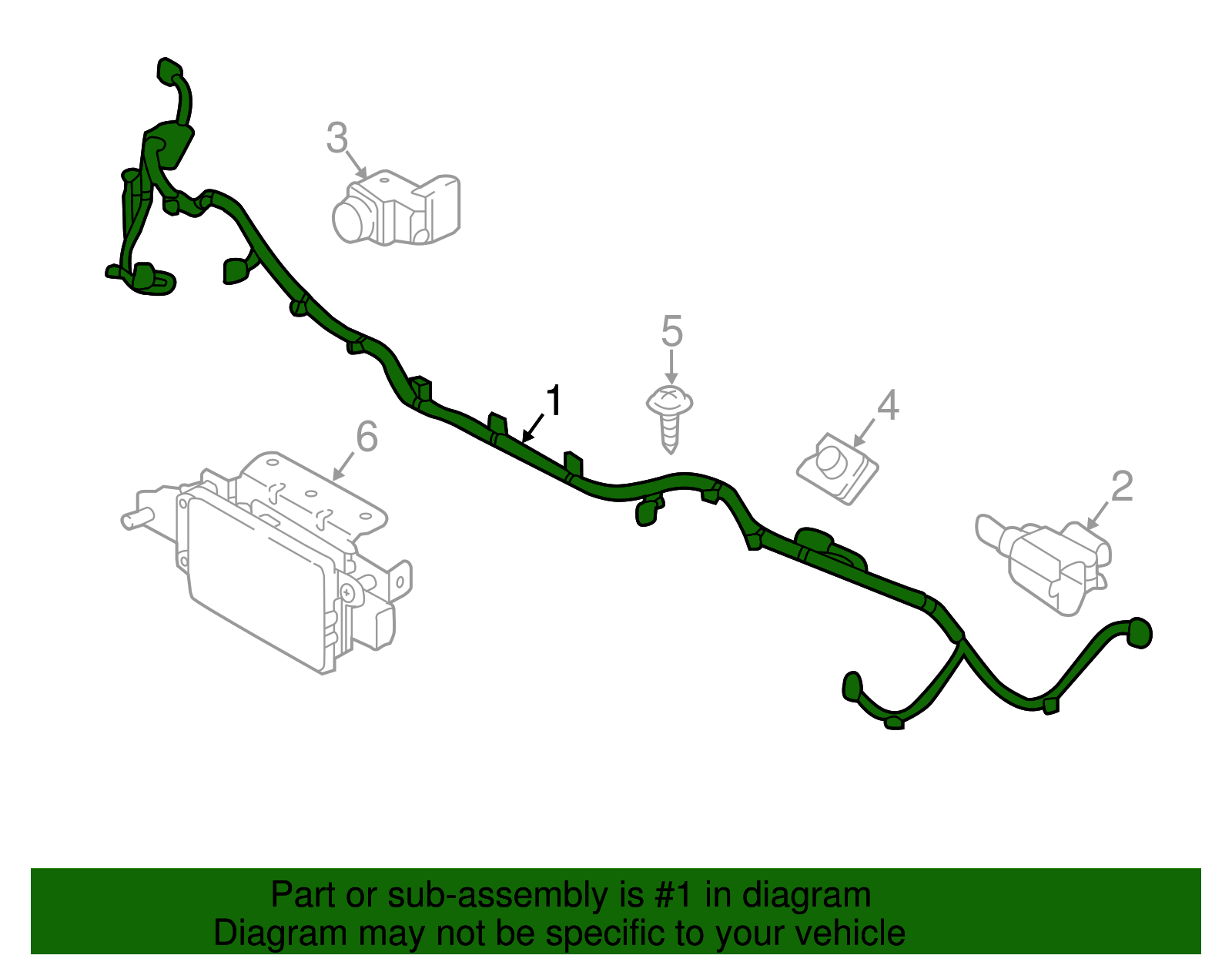 91870-D9040 - Harness 2017-2019 Kia Sportage | Kia.Parts Store