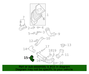 Genuine BMW 13-71-8-054-840 | Lower Hose | FREE Shipping on Most Orders ...