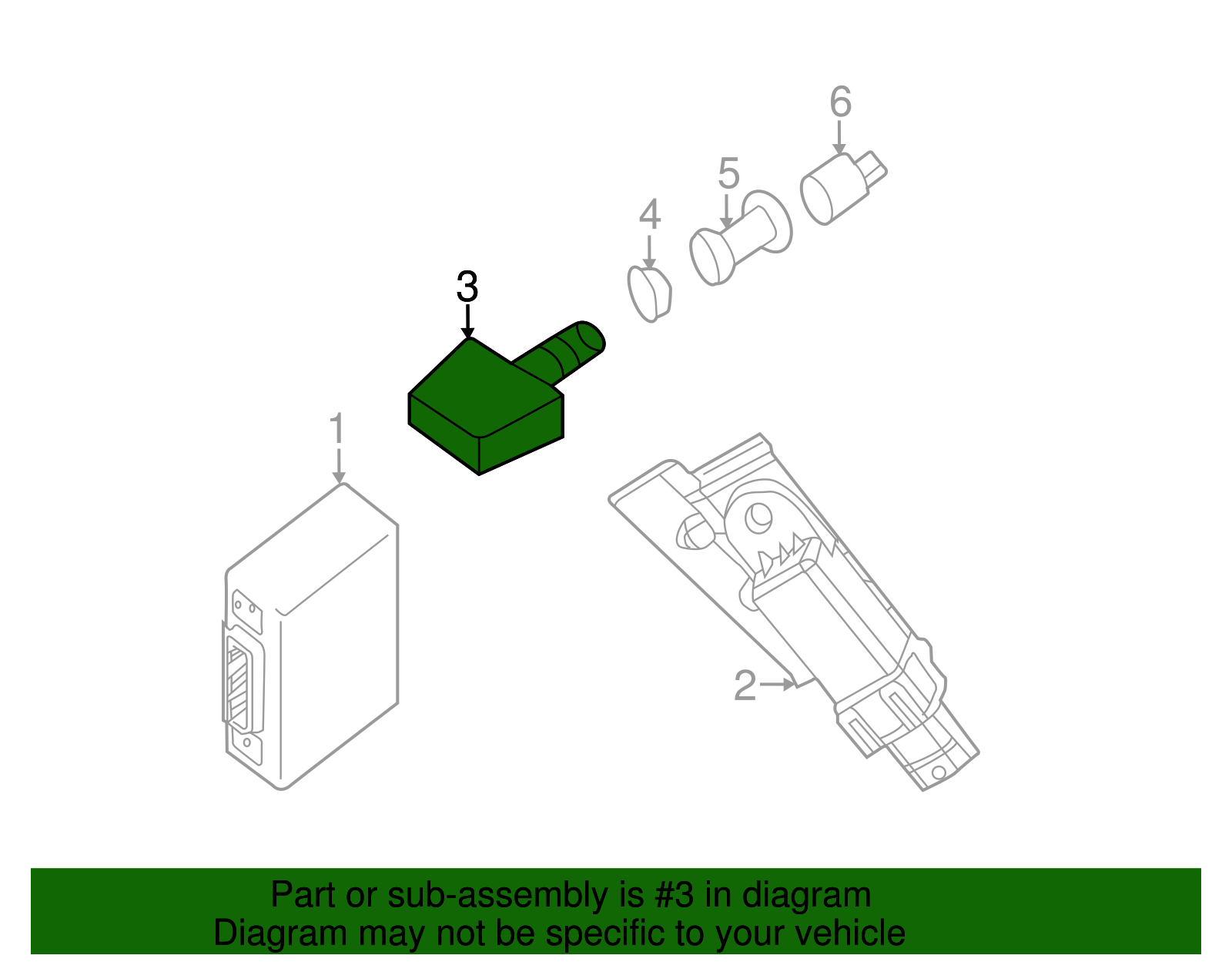 40700-1PA0A - Tire Pressure Sensor 2012-2021 Nissan | Nissan Parts ...