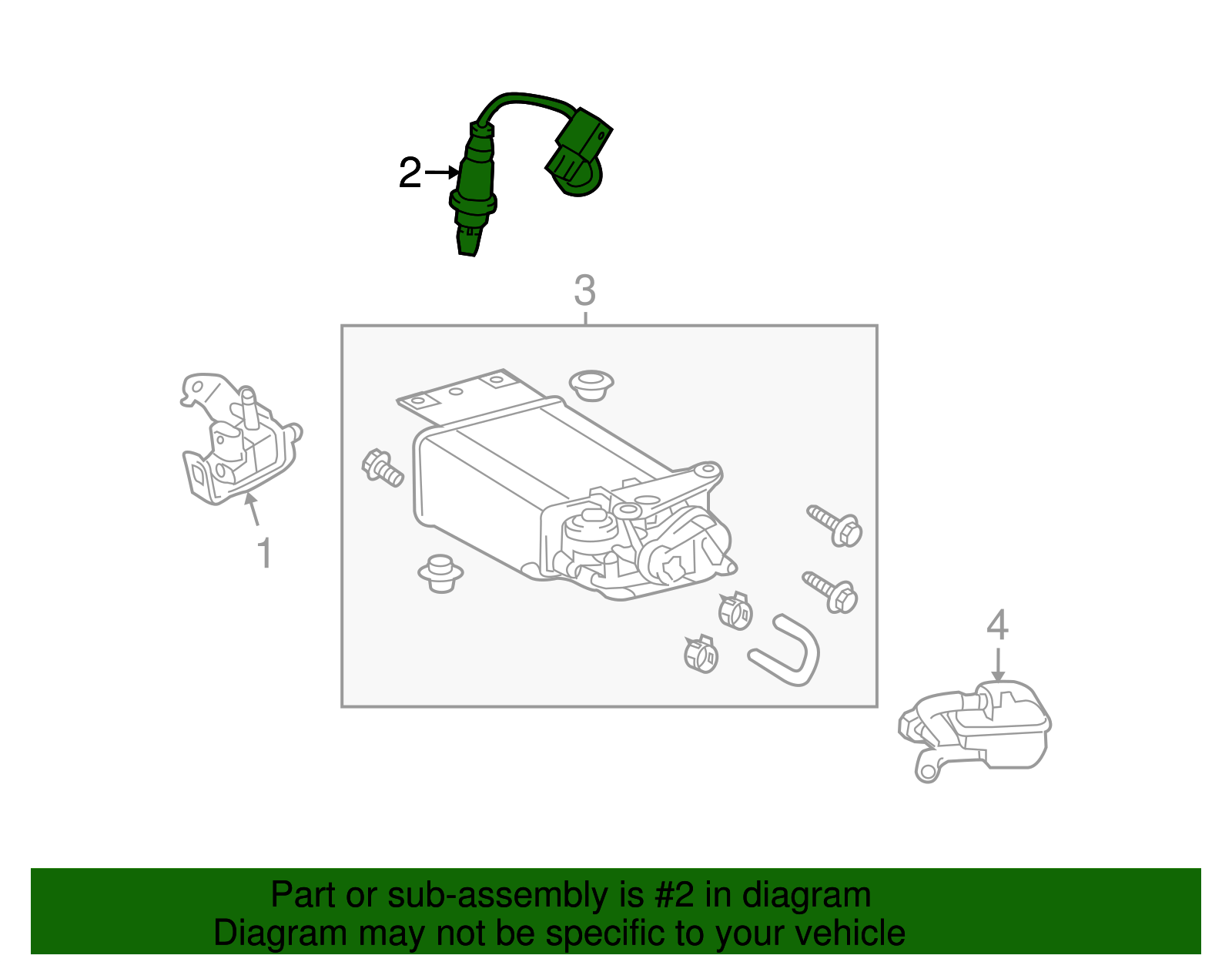 2012-2018 Toyota Oxygen Sensor 89467-06130 | Toyota San Diego Parts