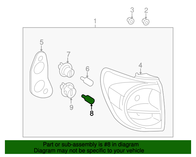 90981-15011 - Bulb - 2000-2024 Toyota | OEM Genuine Toyota Parts