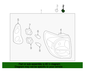 Toyota Tail Lamp Assembly Guide Part# 814960e020 | Toyota Of Colorado ...