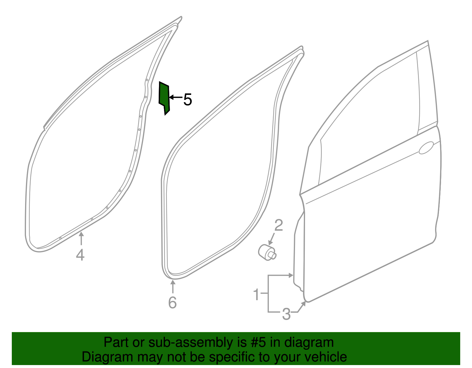 82134-3L000 - Door Weather-Strip Clip 2011-2021 Kia | Kia.Parts Store