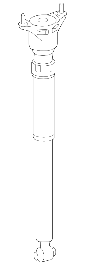 2014-2019 Mercedes-Benz Shock Absorber 117-320-11-31 | MB OEM Parts