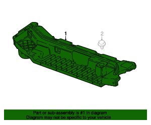 84342656 - Intake Air Splash Shield 2017-2019 Cadillac XT5 | AutoNation ...