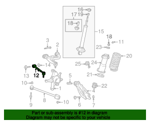2001-2005 Lexus IS300 Ft Lateral Rod 48705-53010 | OEM Parts Online