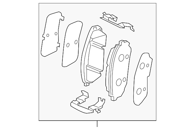 58101-R0A00 - Brake Pads 2022-2024 Kia Carnival | Kia.Parts Store