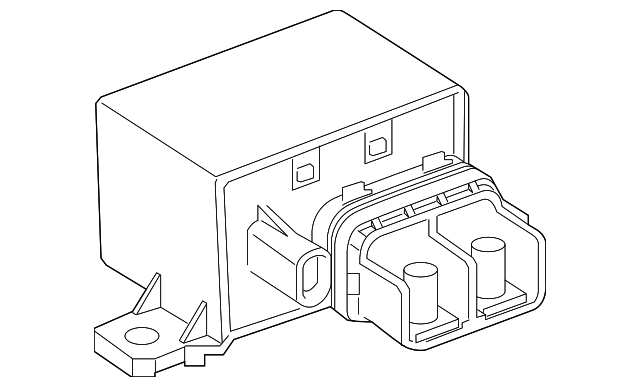 Genuine BMW 61-36-6-836-504 | Fan Relay | FREE Shipping on Most Orders ...