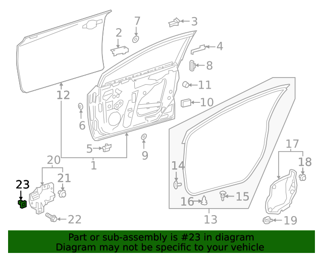 2002-2024 Toyota Mount Bracket Retainer Nut 90189-06227 | Toyota Parts ...