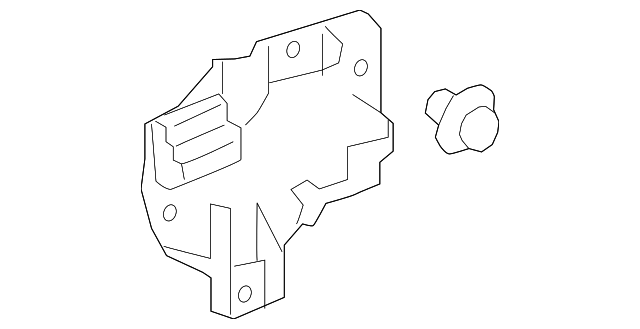 87963-02010 - Access Cover - 2020 Toyota Corolla | OEM Genuine Toyota Parts