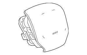 2021-2022 Chevrolet Jet Black Steering Wheel Airbag 84823462 ...