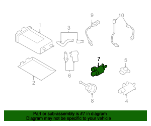 39461-3C100 - Solenoid Valve - 2006-2012 Hyundai | World OEM Parts Hyundai