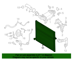 2015-2020 Mercedes-Benz Coolant Radiator 099-500-36-00 | Mercedes-Benz ...