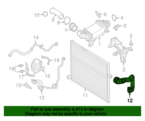 253-501-00-82 - Hose 2016-2022 Mercedes-Benz | Mercedes-Benz USA Parts