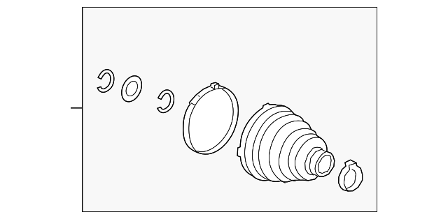 2019-2021 GM Inner Boot 84392117 | GMPartsDirect.com