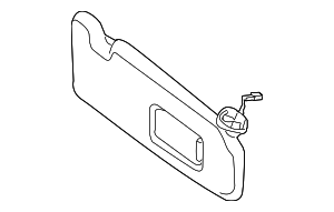 Genuine BMW 51-16-7-252-486 | Sun-Visor | FREE Shipping on Most Orders ...