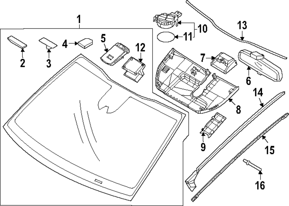 86137-AT000 - Side Molding Bracket 2023-2025 Kia | Kia.Parts Store