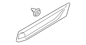 2019-2020 Mitsubishi Lower Molding 5757A751 | Mitsubishi Parts Warehouse