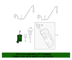 2015-2017 Mercedes-Benz E 400 Purge Valve Lower Bracket 207-470-03-81 ...