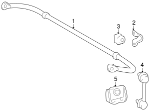 2010-2012 Lexus Stabilizer Bar 48812-48240 | OEM Parts Online