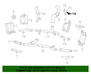 2018-2019 Fiat 500 Inlet Tube Screw 6104368AA | TascaParts.com