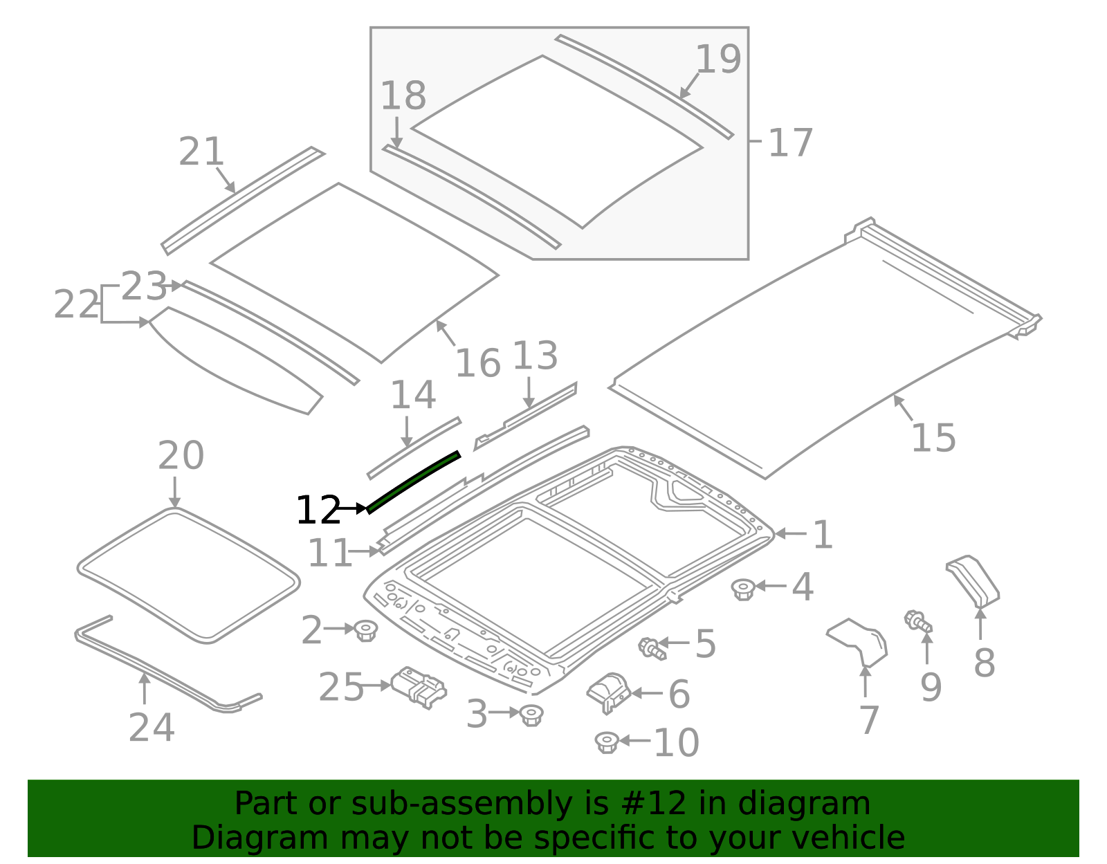 2019-2020 Infiniti QX50 Guide Assembly 91383-5NA0A | Infiniti of Orland ...