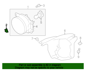 2012-2021 Subaru OEM NEW 2012-2020 Subaru Ascent Forester Impreza Fog ...