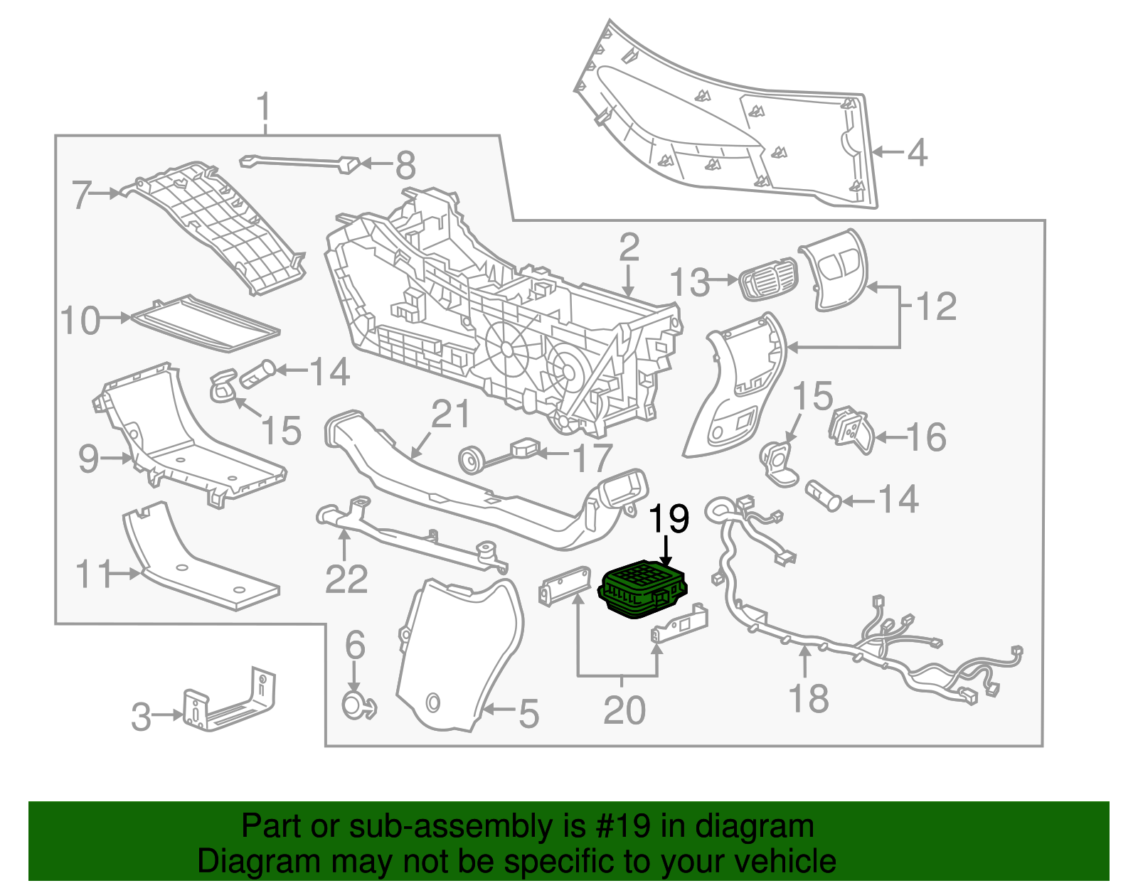 F (S)Module 13534189 | Courtesy Parts